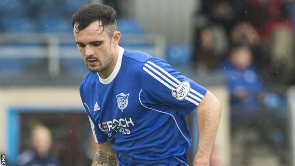 Peterhead's Scott Ross banned for spitting on Rangers' Nicky Law - BBC ...