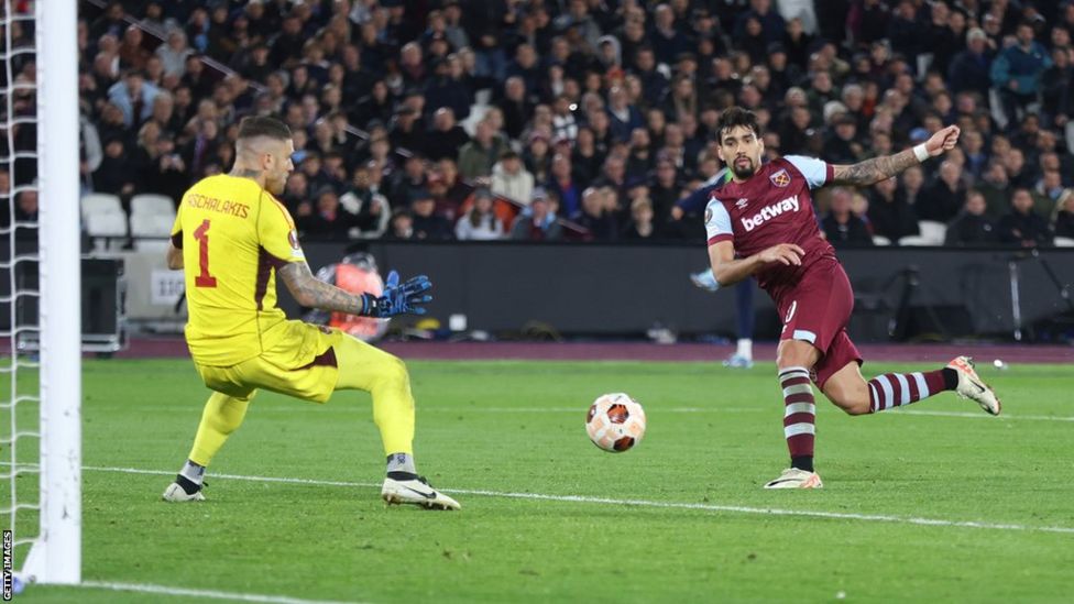 West Ham 1-0 Olympiakos: Lucas Paqueta goal moves Hammers closer to ...