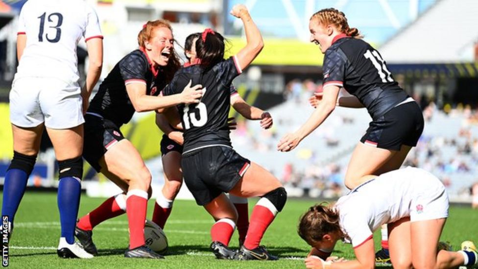 Rugby World Cup: Canada 19-26 England - Red Roses reach final - BBC Sport