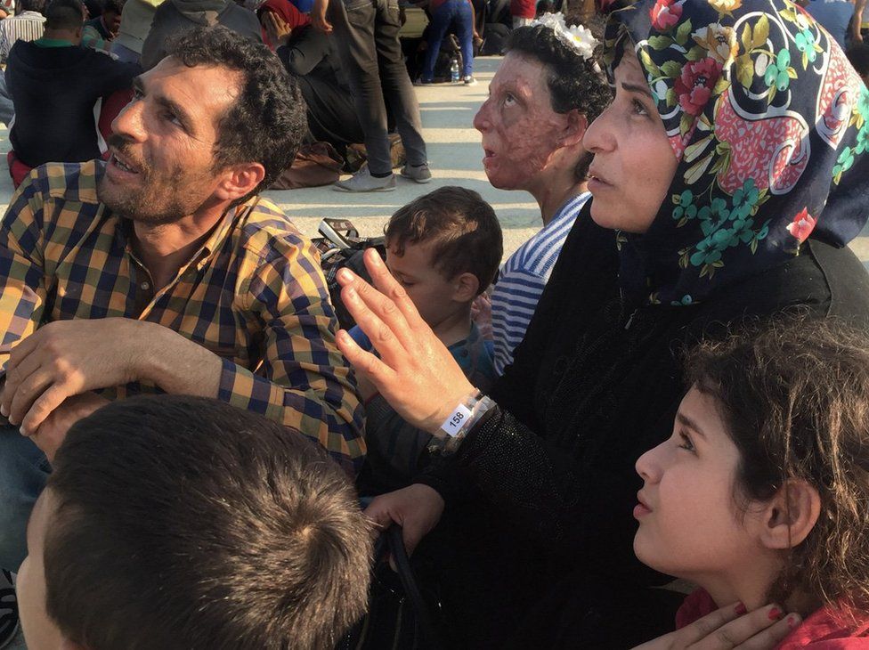 A cry for help after five days of 'terror' - BBC News