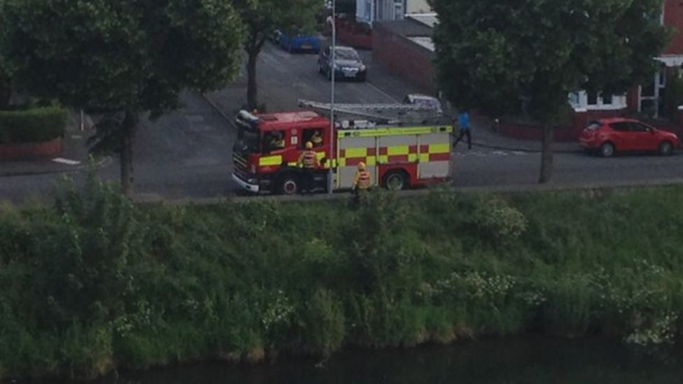 Police probe after baby's body found in River Taff, Cardiff - BBC News