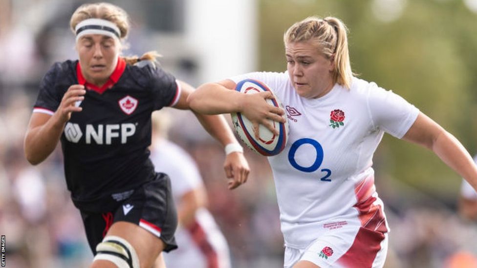 England v Canada: Mackenzie Carson says first Test try was 'special ...