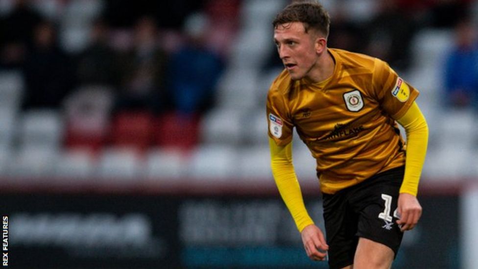 Oli Finney: Crewe Alexandra midfielder signs three-year contract - BBC ...