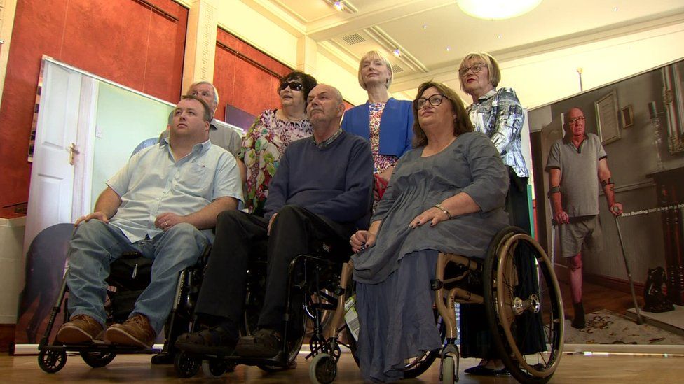 Troubles victims' pension: Julian Smith praises campaigners - BBC News
