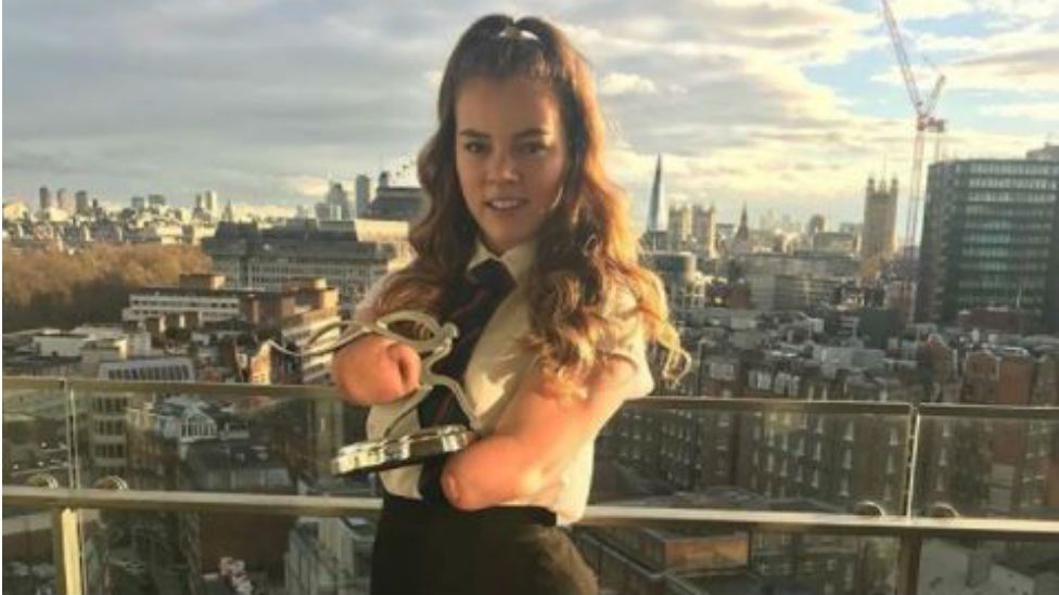 Quadruple amputee teen's year: YouTube star to racing driver hopeful ...