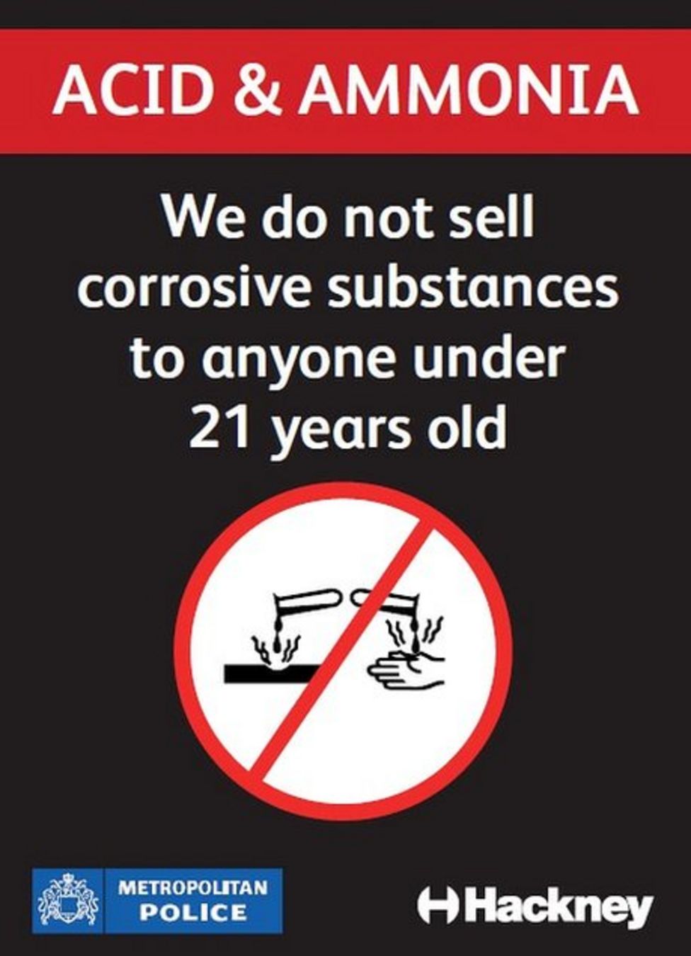 Scheme urges Hackney traders to not sell acid to youths - BBC News