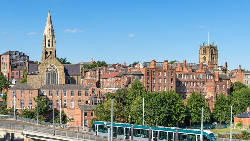 Nottingham to Lincoln rail projects aims to cut journey times - BBC News