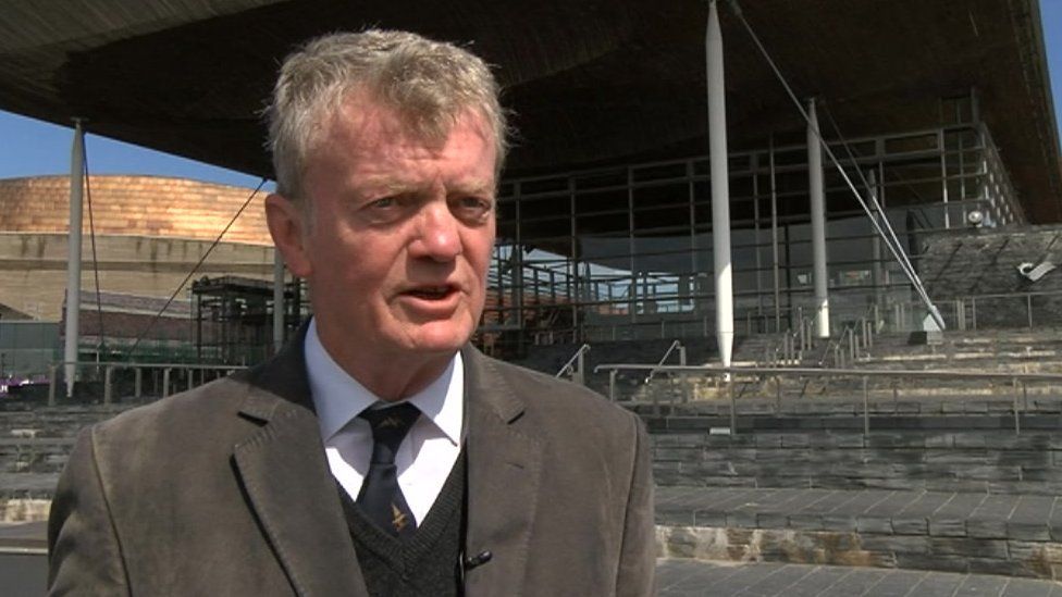 Dwy garfan yn ymladd dros enw Plaid Diddymu - BBC Cymru Fyw