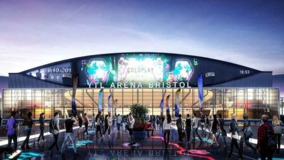 New details of arena at Filton near Bristol released - BBC News