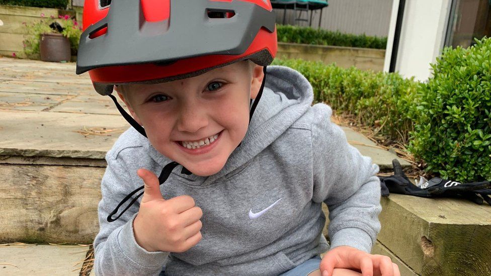 Down's syndrome: Boys take on 100-mile charity challenge for brother ...