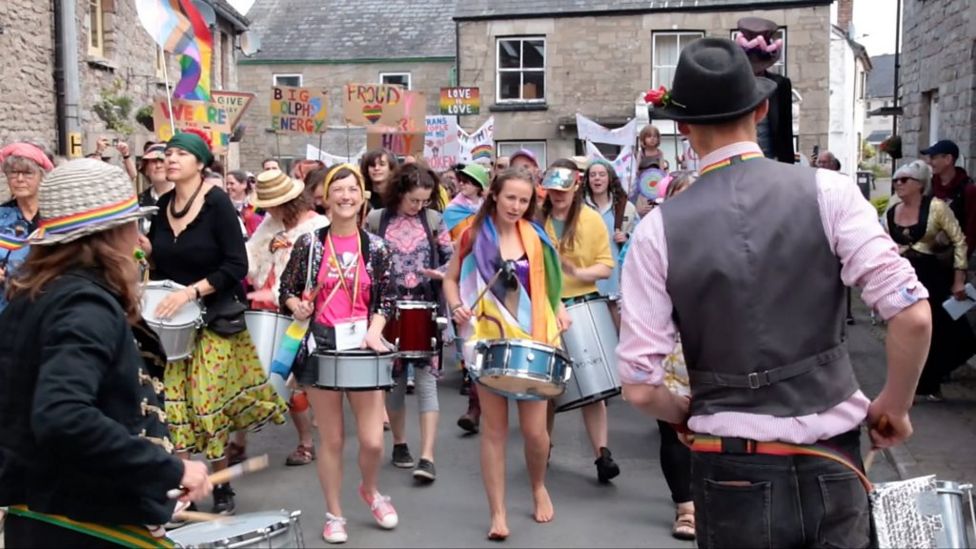 Pride in Wales: Rural towns to hold events for first time - BBC News