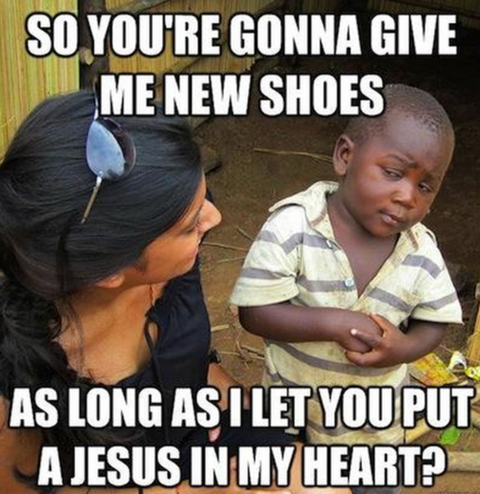 'Sceptical Third World Child': What a viral picture tells us about ...