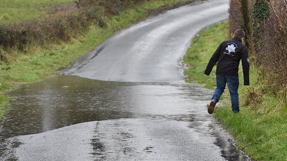 Storm Christoph brings flooding to parts of Northern Ireland - BBC News