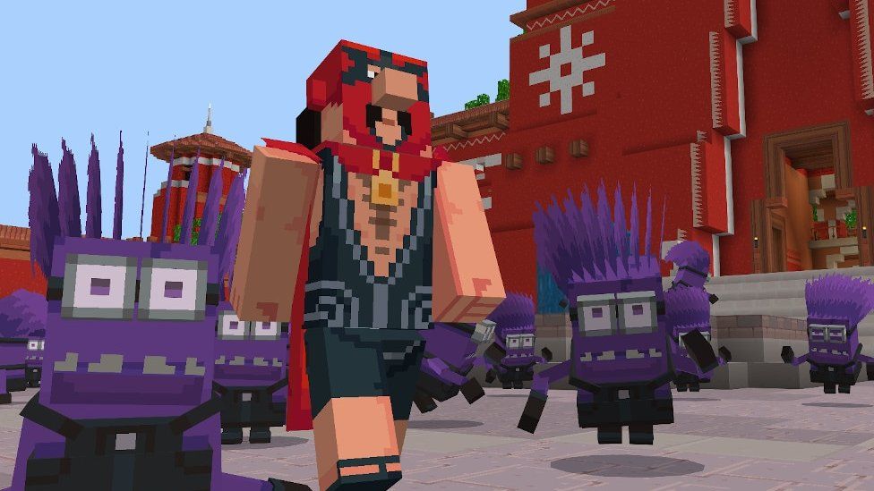 Minecraft: The Minions have arrived - BBC Newsround