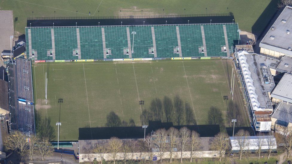 Recreation Ground: Bath Rugby granted temporary stand extension - BBC News
