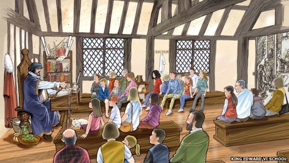 Shakespeare schoolroom to be restored in £1.4m scheme - BBC News