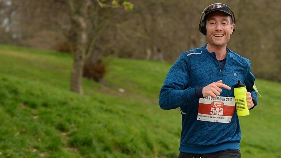 Bastille's Dan, the marathon man - BBC News