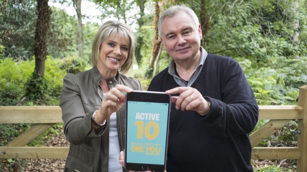 Active 10: Eamonn Holmes joins support of 10-minute fitness app - BBC Sport