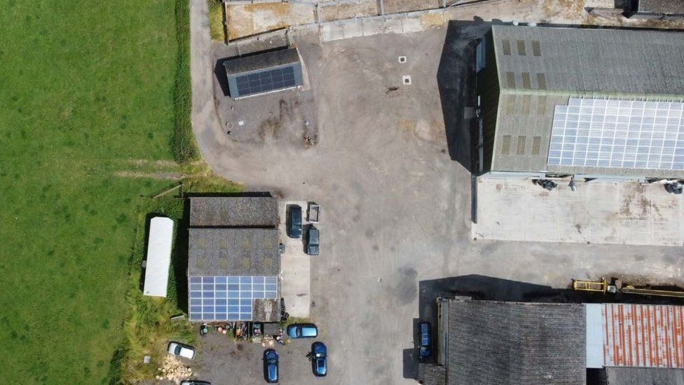 Wiltshire barn to house ski simulator and climbing wall - BBC News