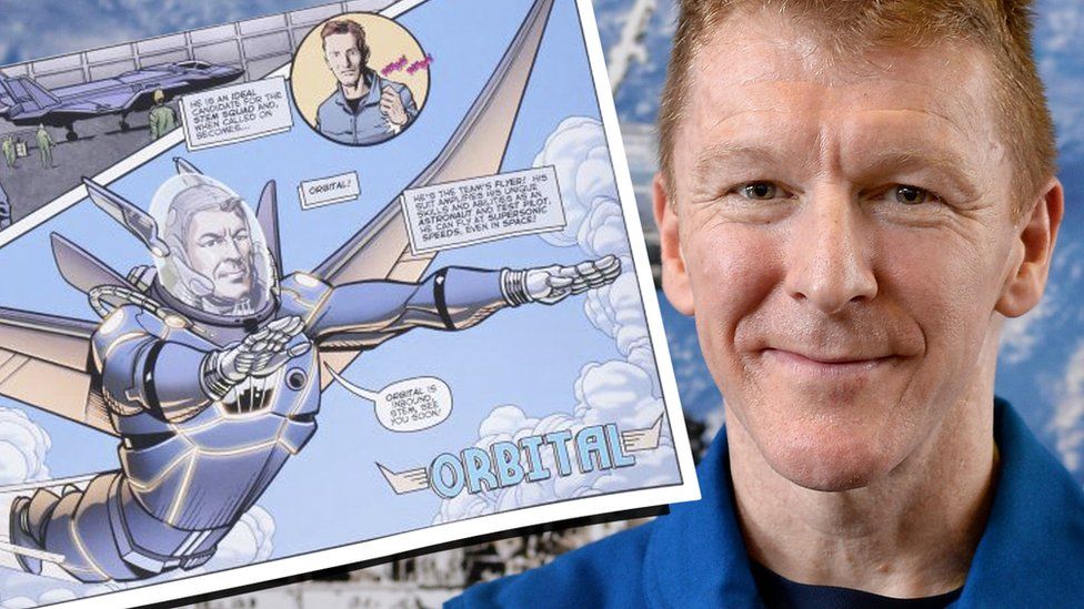Is Tim Peake the new Spider-Man? - BBC Newsround