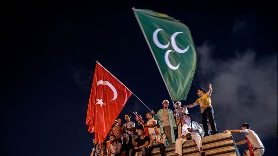 Newspaper headlines: Fall-out from failed Turkey coup attempt - BBC News