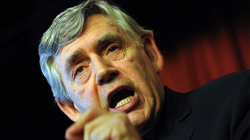 Gordon Brown delivers poverty warning in campaign speech - BBC News
