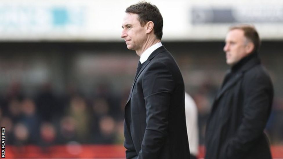 Jamie Fullarton's short, sharp lesson in managerial stress at Notts ...