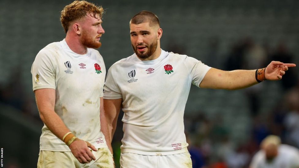 England v South Africa: Freddie Steward, Joe Marler and George Martin ...