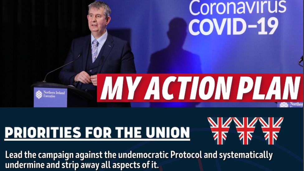 DUP leadership: Edwin Poots says 'republican propaganda must be exposed ...