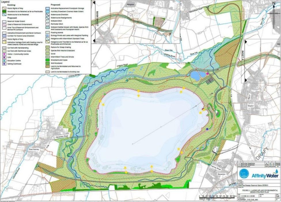 Abingdon reservoir: Oxfordshire County Council calls plan 'destructive ...