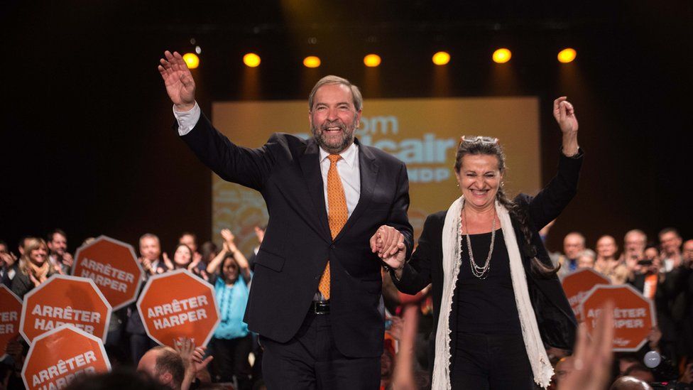 Canada's New Democratic Party ousts Thomas Mulcair as leader - BBC News