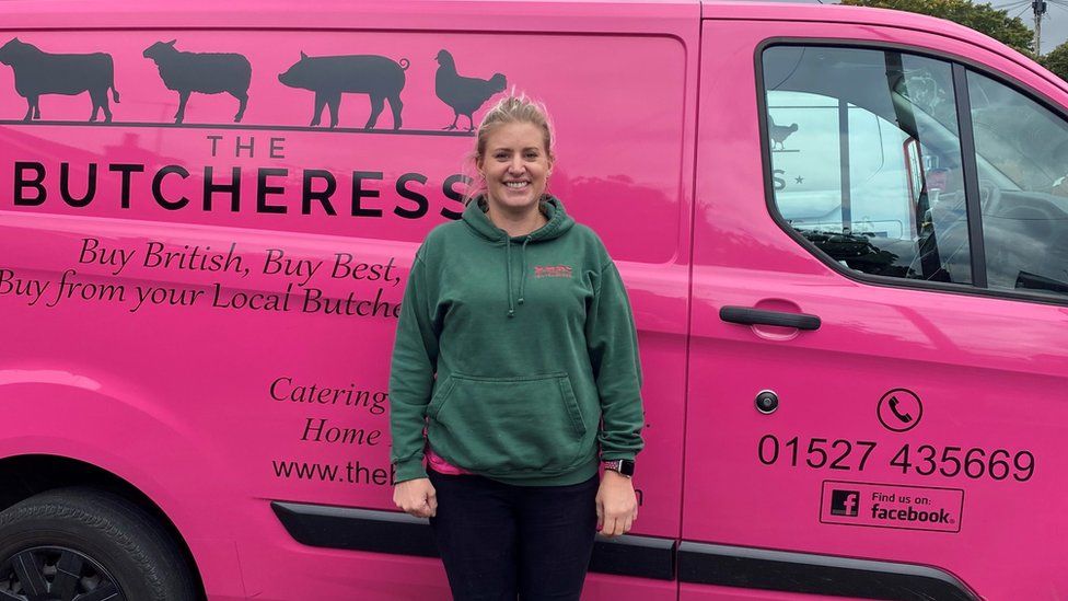 Bromsgrove butcher halts Christmas turkey orders as sales fly - BBC News