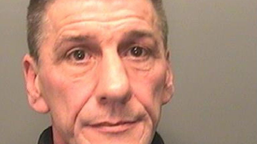 Paedophile Brian Ward hid behind false wall to avoid capture - BBC News