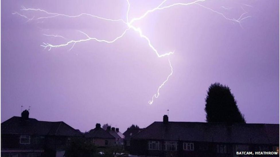 Warning clouds - BBC Weather
