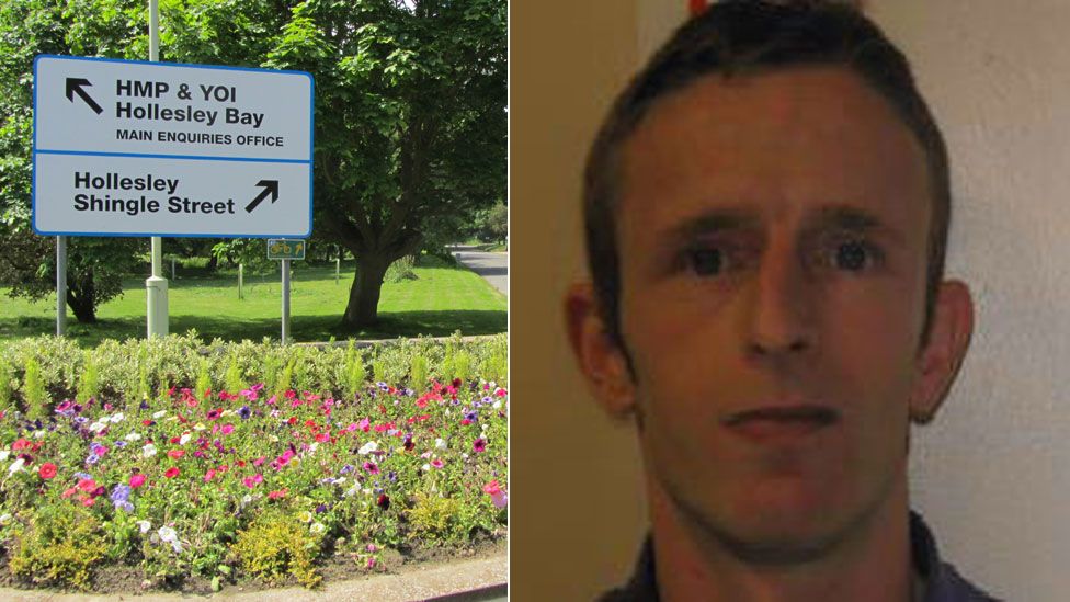 Hollesley Bay 'bush-hiding' prisoner jailed - BBC News