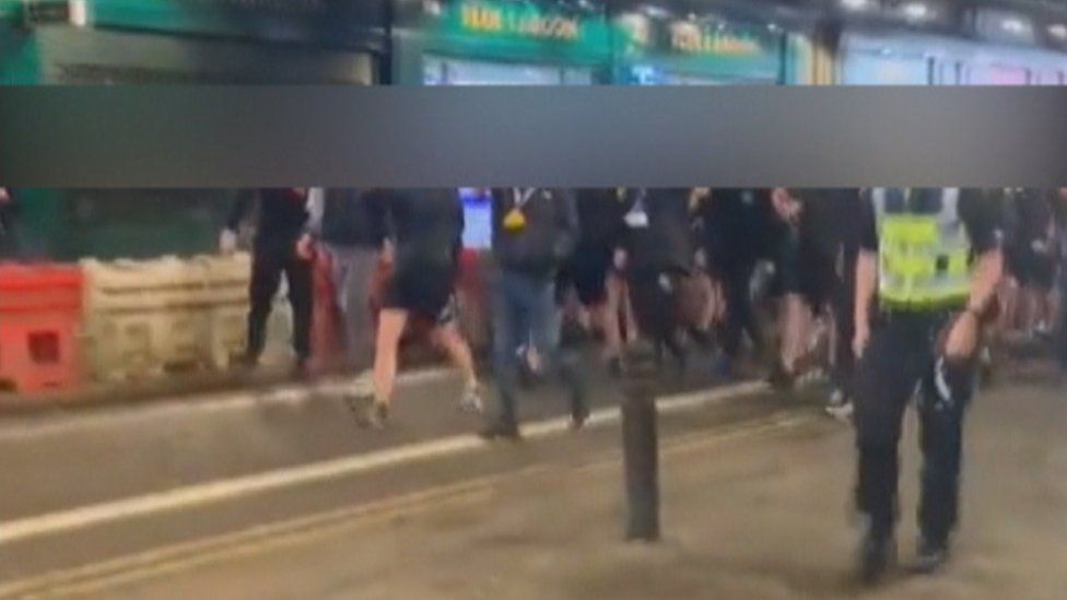 'Arrests expected' over anti-Catholic singing by group of Rangers fans ...