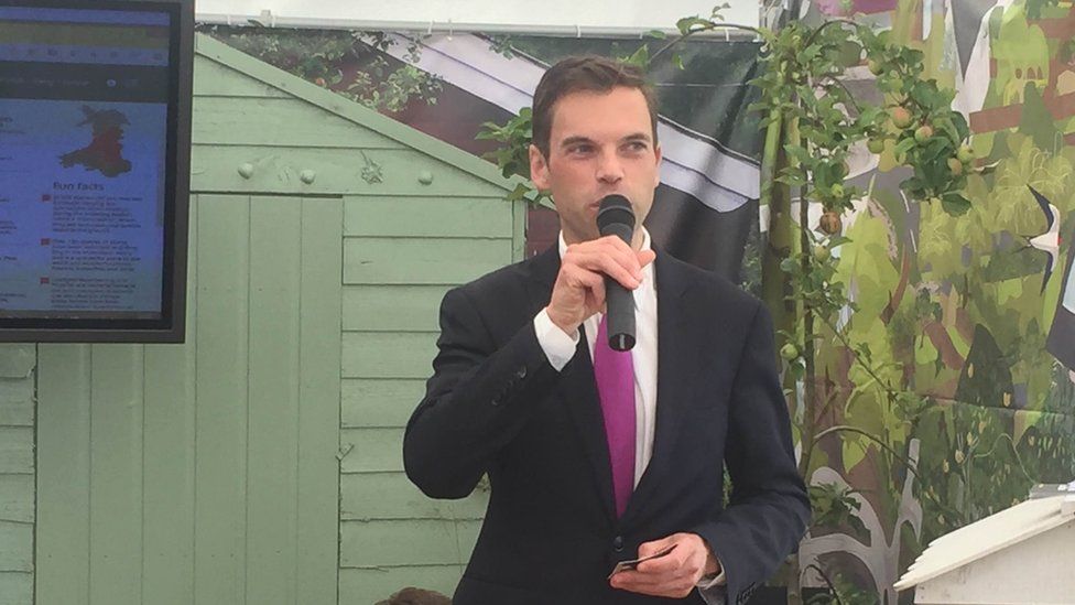 Royal Welsh Show: Ken Skates wildlife tourism launch - BBC News