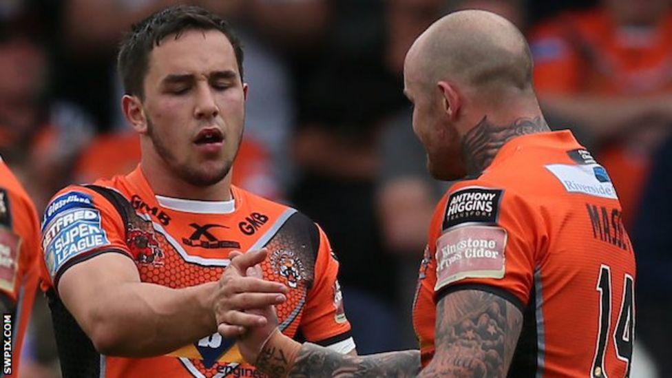 Tom Holmes: Castleford Tigers half-back to leave after 2017 season ...