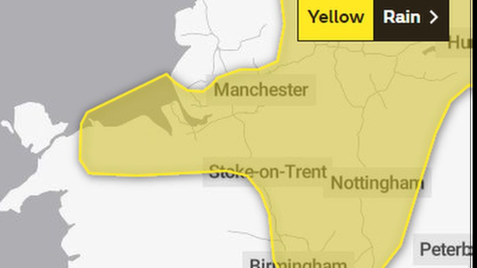 Weather warning for heavy rain and possible floods in Wales - BBC News