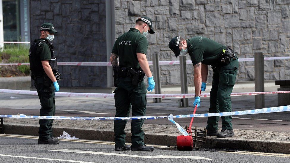 Belfast stabbing: Man charged with attempted murder - BBC News