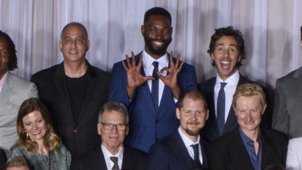 Oscars class photo: Seven things we spotted - BBC News