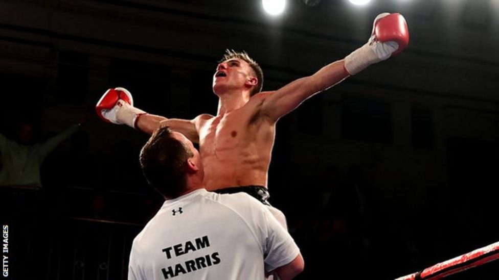 Jay Harris: Welsh boxer beats Angel Moreno to claim vacant EBU ...