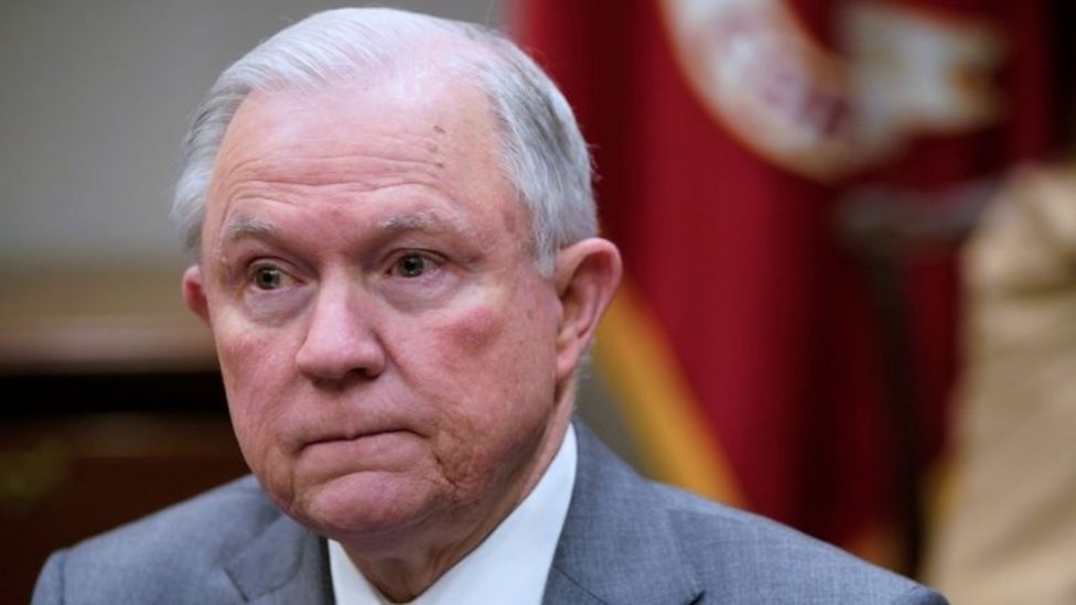 Trump on Sessions: 'I don't have an attorney general' - BBC News