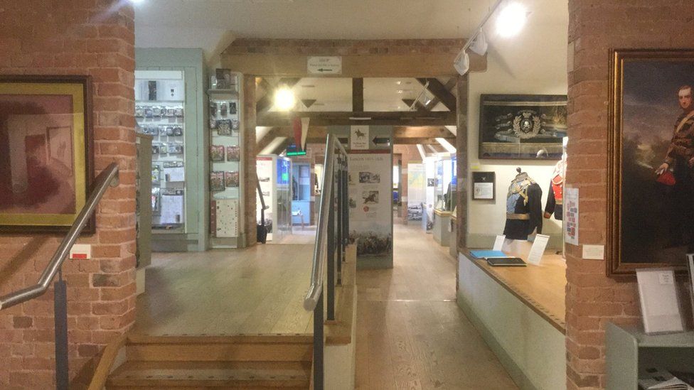 Ferret scout car unveiled at Nottinghamshire Military Museum - BBC News
