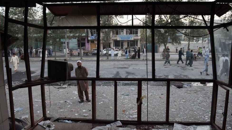 Afghanistan Blast Kabul Rocked By Deadly Explosions Bbc News