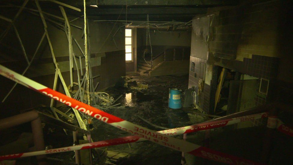 Exeter Riverside Leisure centre reopens after fire - BBC News