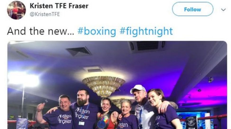 Boxing: Kristen Fraser first Scottish woman Commonwealth champion - BBC ...