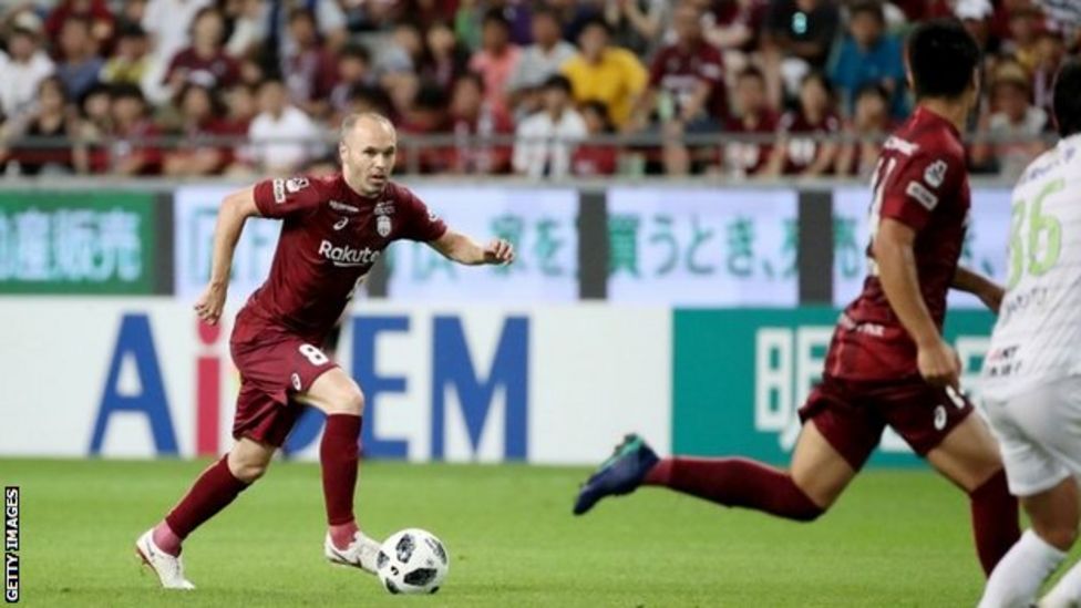 Andres Iniesta and Fernando Torres lose on J-League debuts - BBC Sport