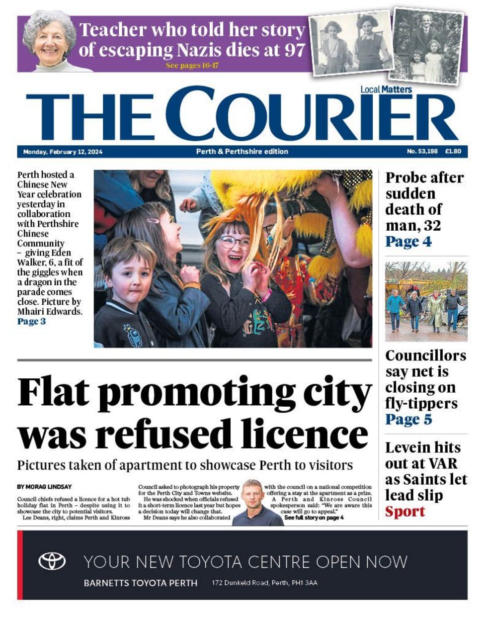 Scotland's papers: Pressure on Matheson and Trump attack on Nato - BBC News