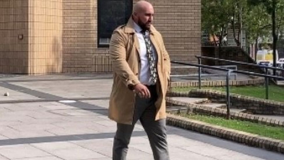 Cardiff: Police officer who punched arrested man dismissed - BBC News